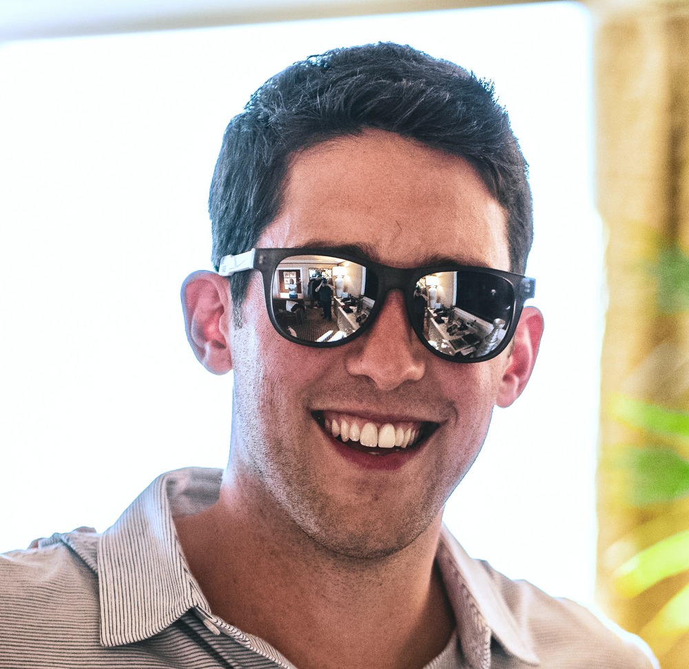 Goalie Glasses - White Non-Detachable