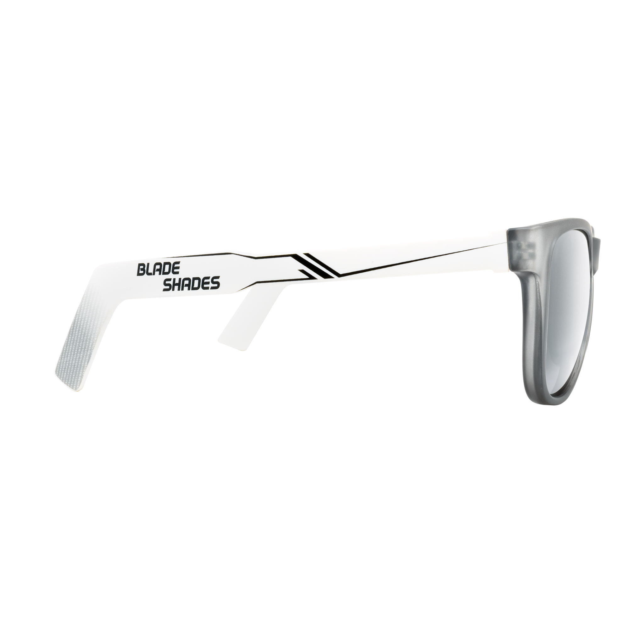 Goalie Glasses - White Non-Detachable